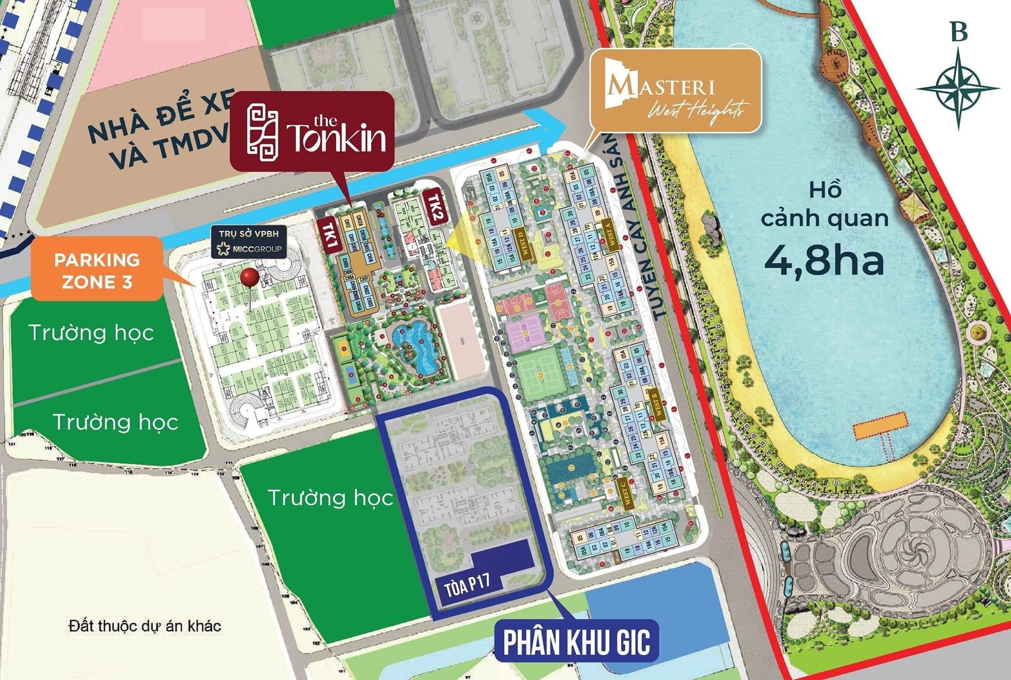 GIÁ TÒA TC1 - CANOPY RESIDENCES - VINHOMES SMART CITY