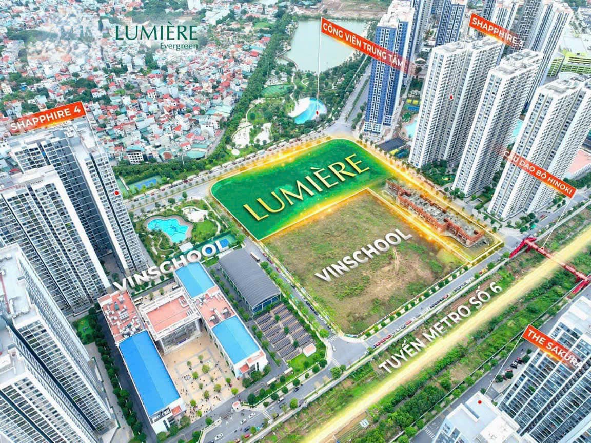 Giá Tòa A2 - A3 Masteri LUMIÈRE EverGreen - Vinhomes Smart City