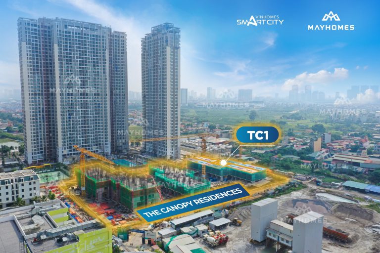 TIẾN ĐỘ THE CANOPY RESIDENCES THÁNG 12/2023